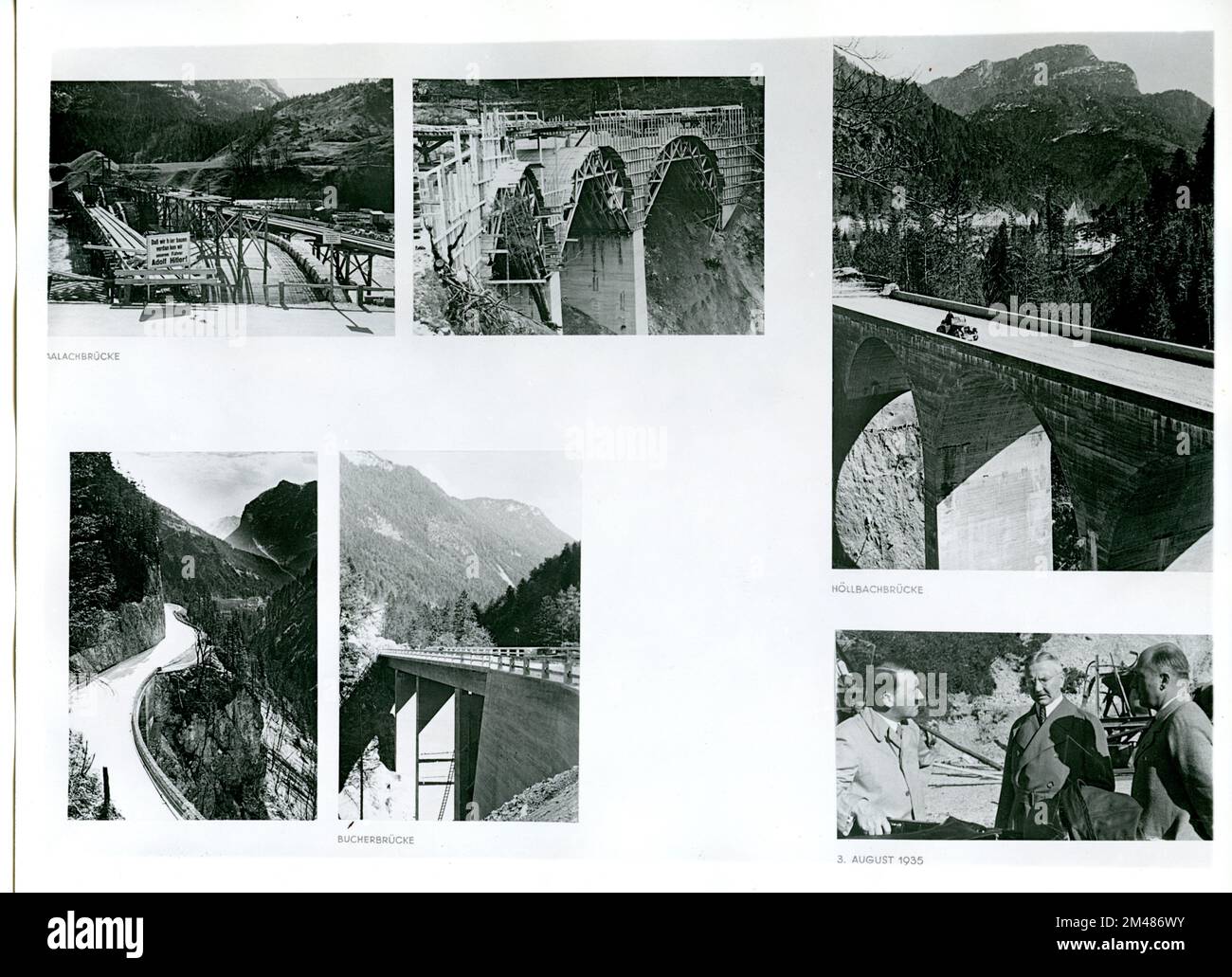 Scenic Views of Bridges and Roads. State: Germany Stock Photo - Alamy