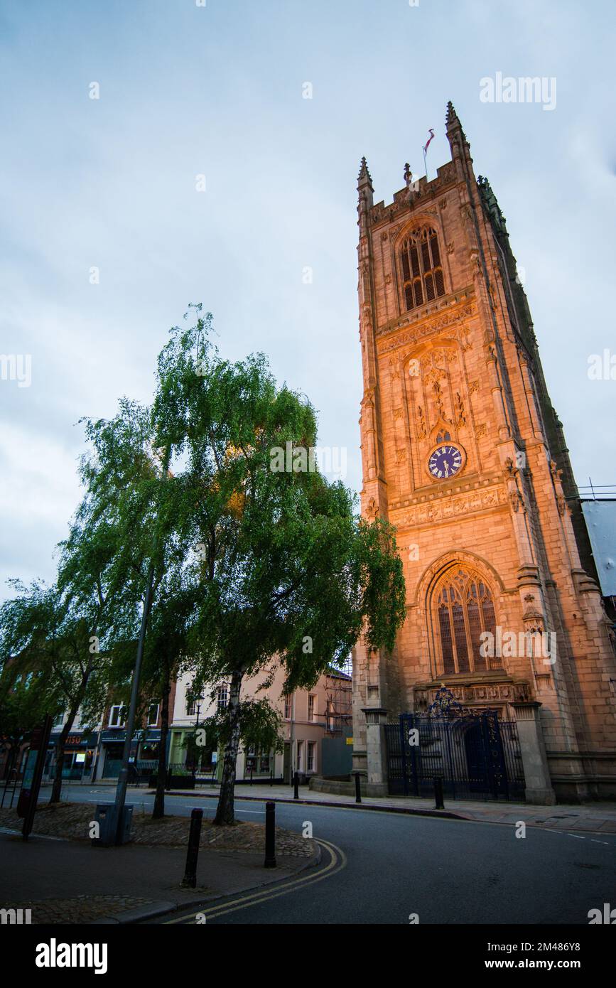 Derby City Center, UK Stock Photo - Alamy