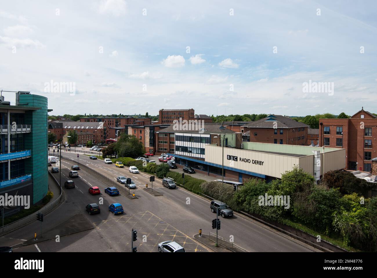 Derby City Center, UK Stock Photo - Alamy