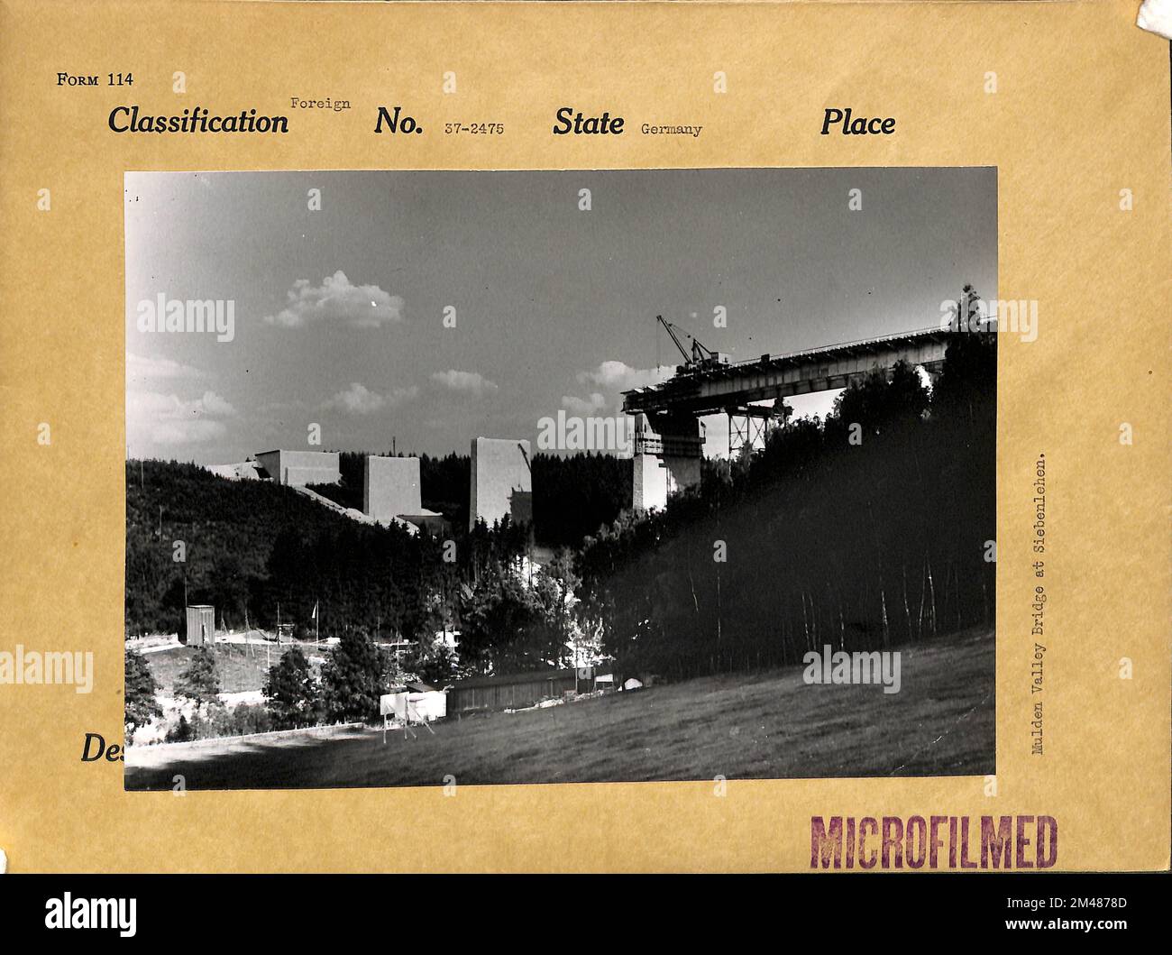 Mulden bridge hi-res stock photography and images - Alamy