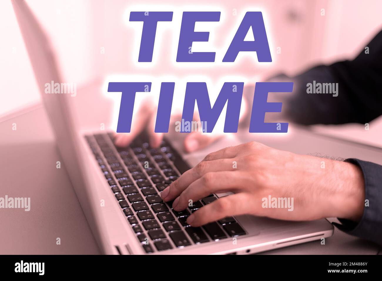 Conceptual display Tea Time. Concept meaning the time in the afternoon ...