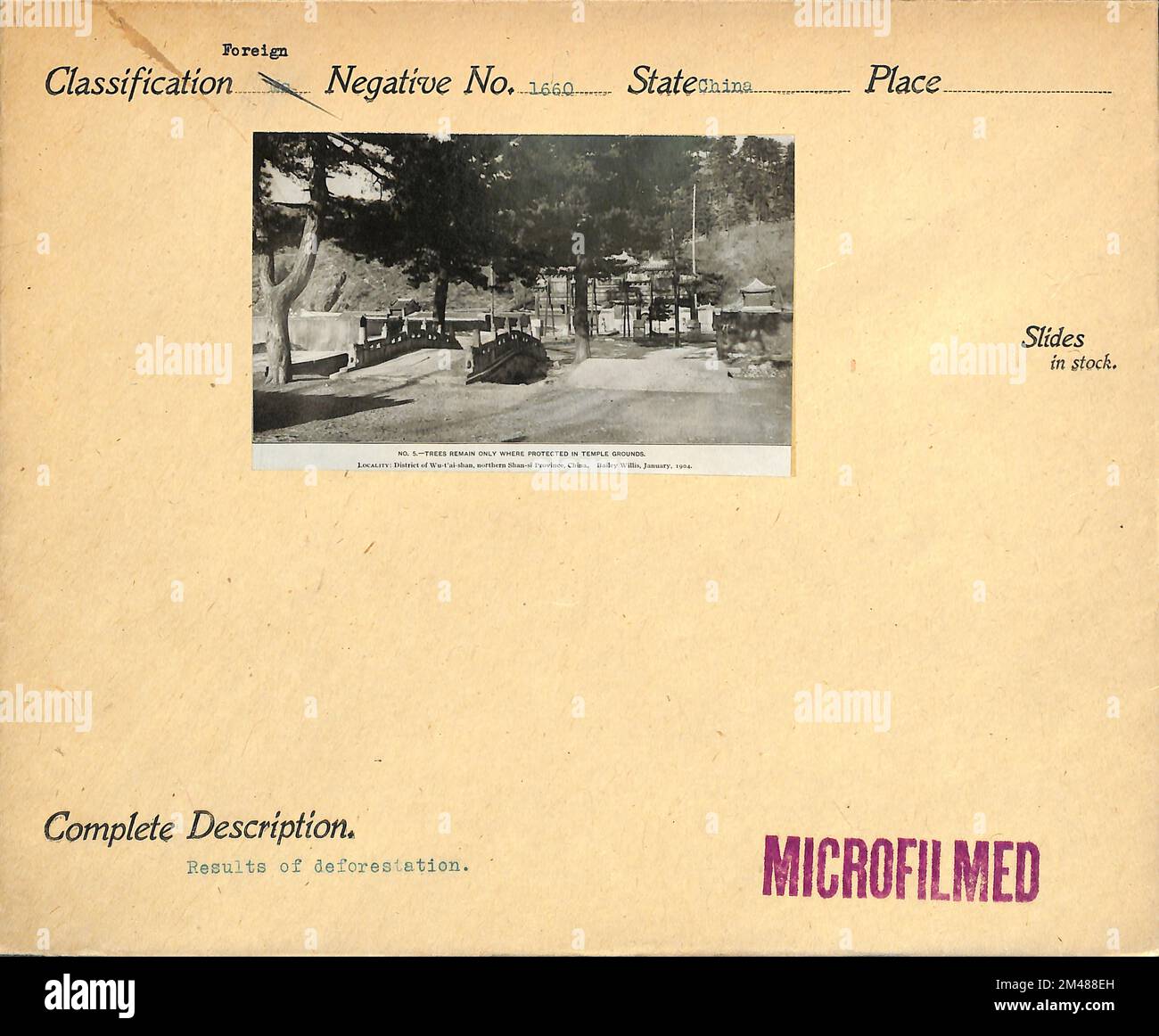 Results of Deforestation. Original caption: Results of deforestation ...