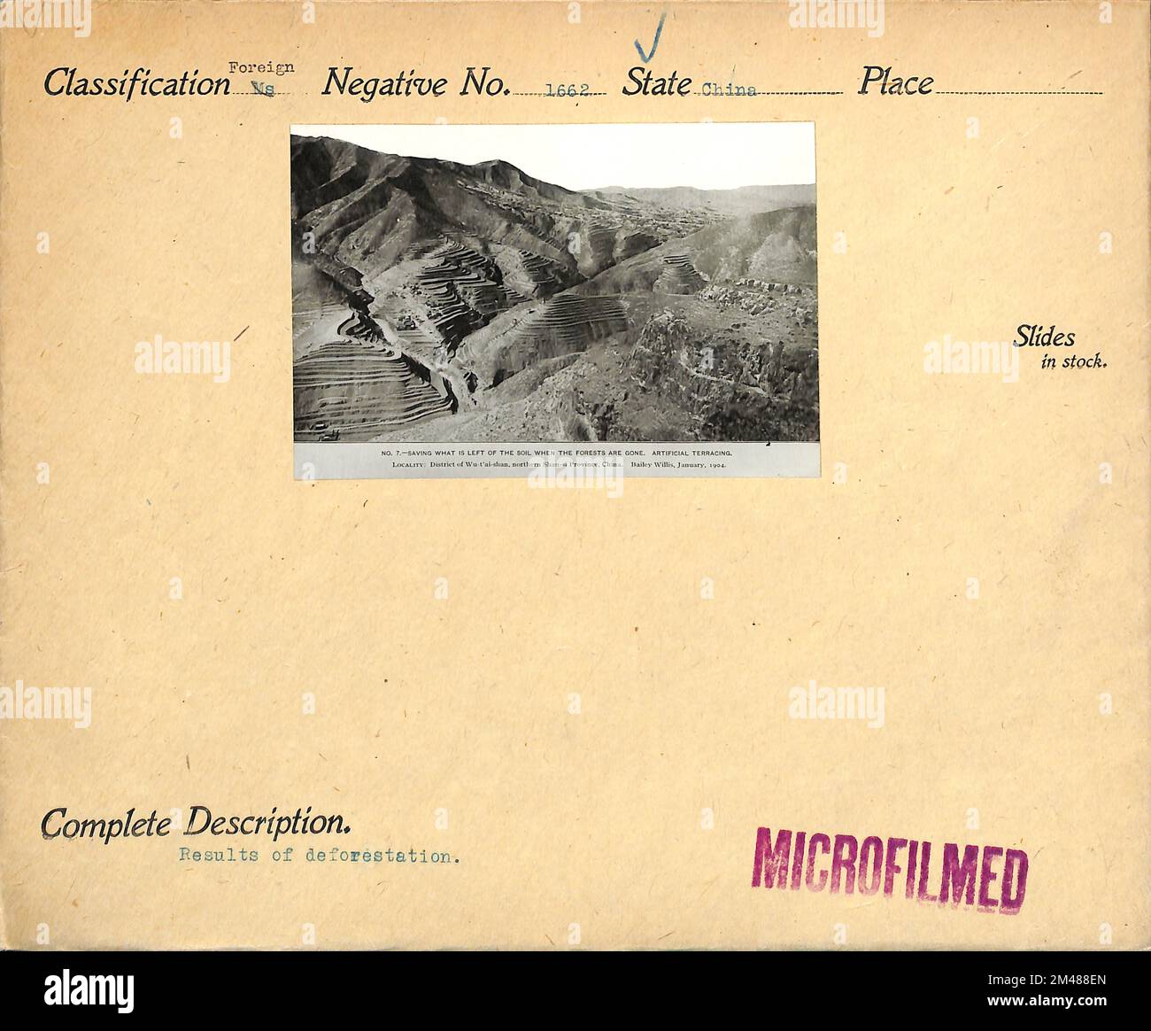 Results of Deforestation. Original caption: Results of deforestation ...