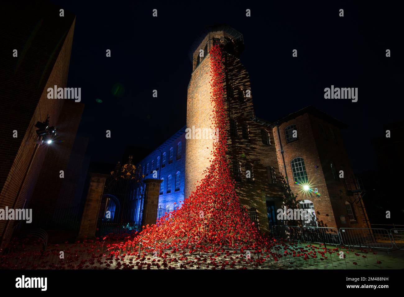 weeping window installation at the silk mill museum, derby, UK Stock ...