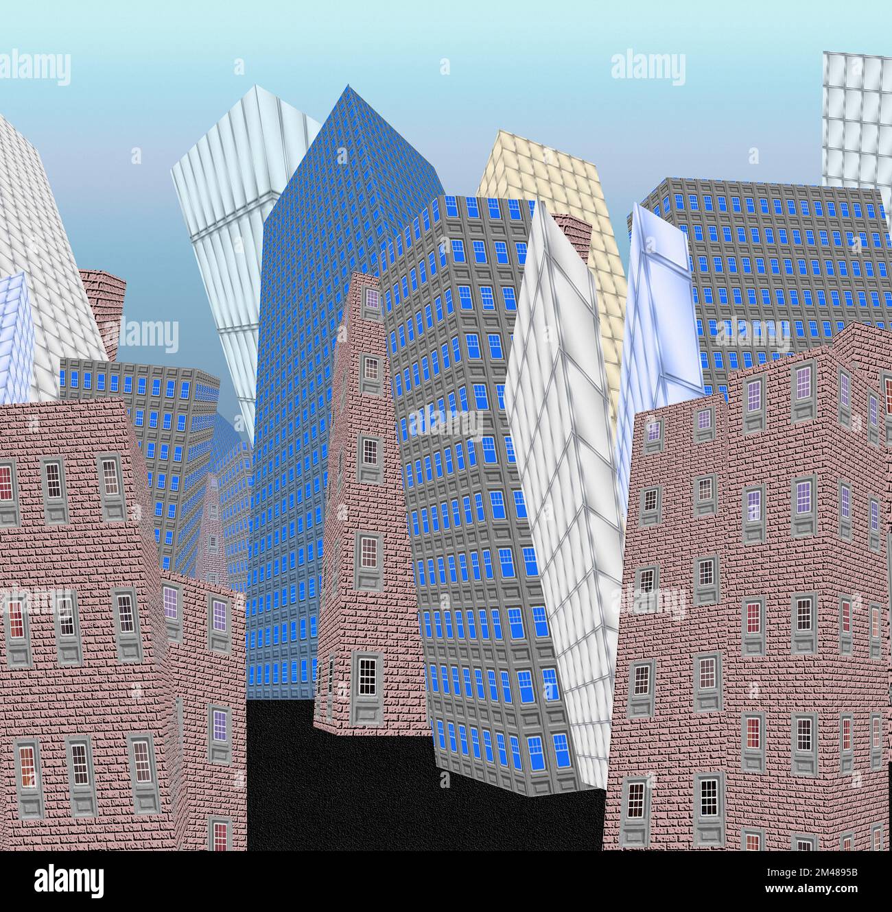 Architectural drawing apartment houses hi-res stock photography and ...
