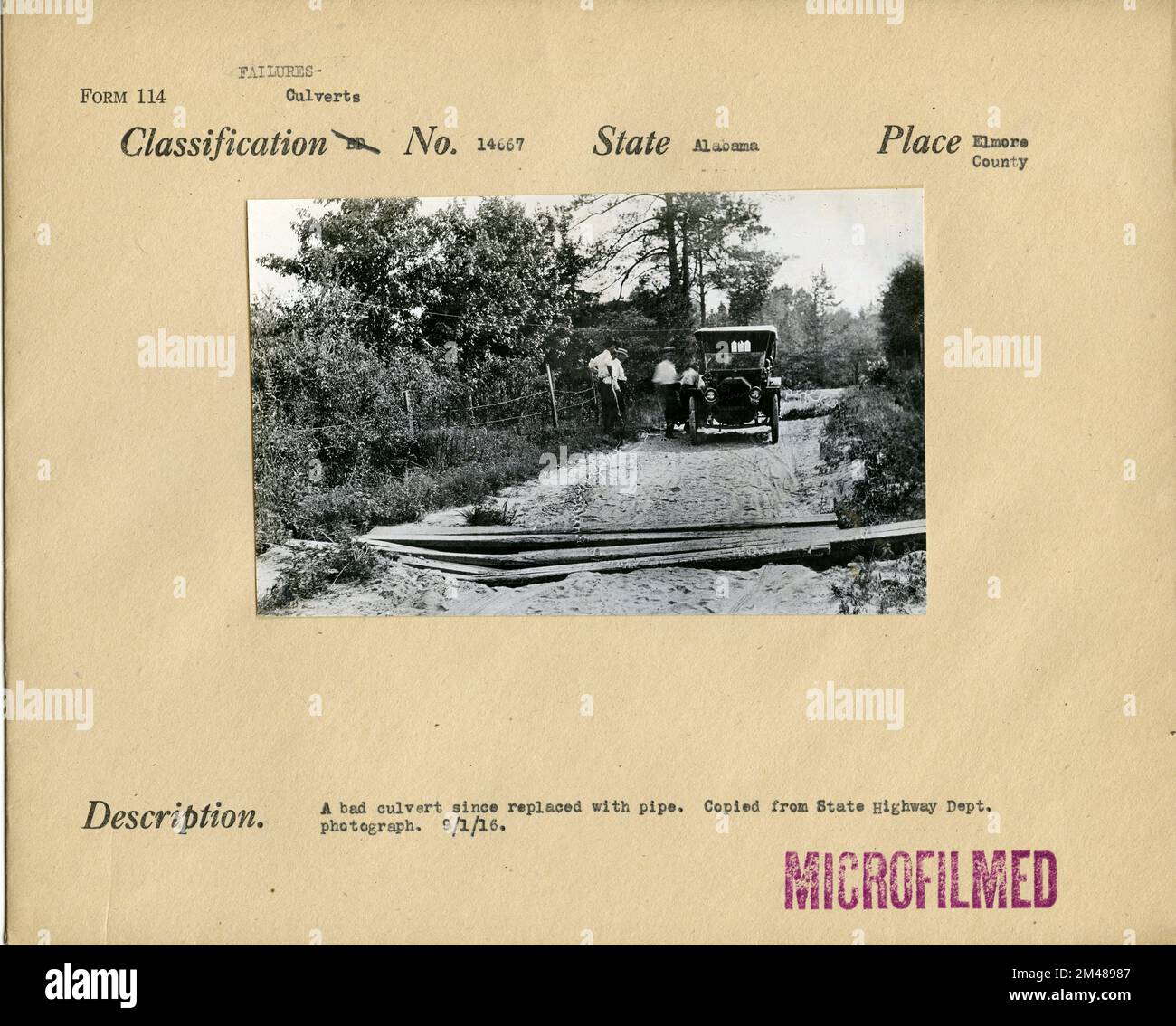 Bad Culvert Replaced By Pipe. Original caption: A bad culvert replaced ...