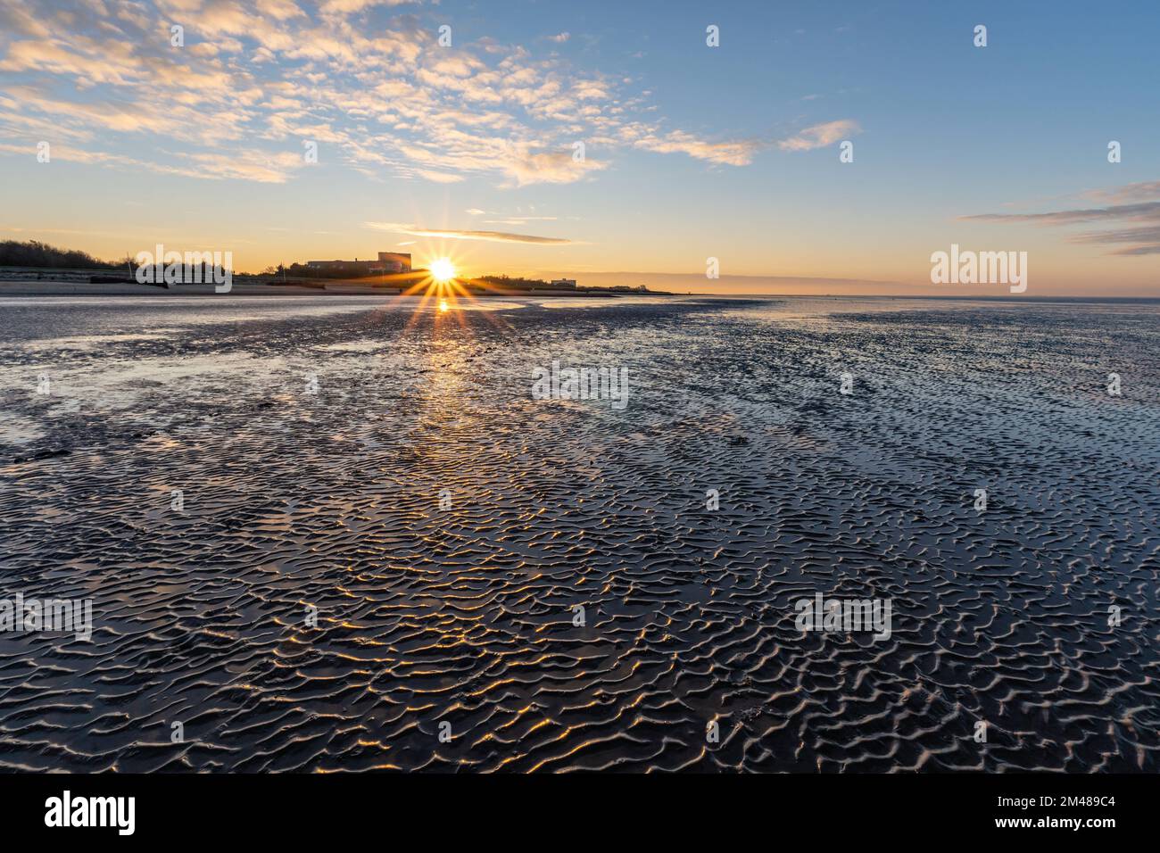 Low tide in the wadden sea national park hi-res stock photography and ...