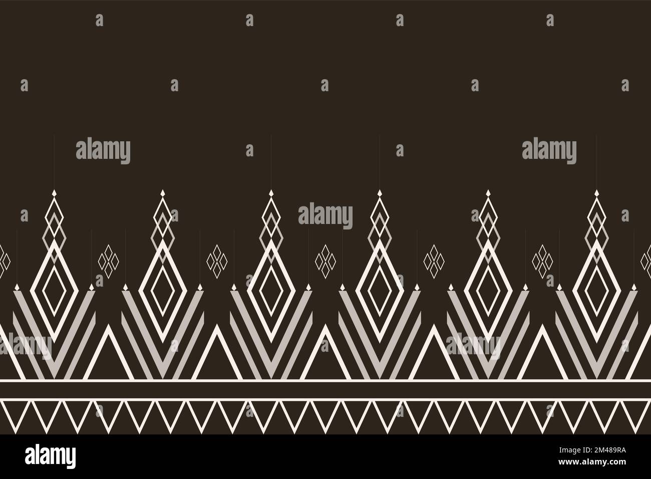 geometric ethnic pattern seamless pattern vector. style ethnic abstract ...