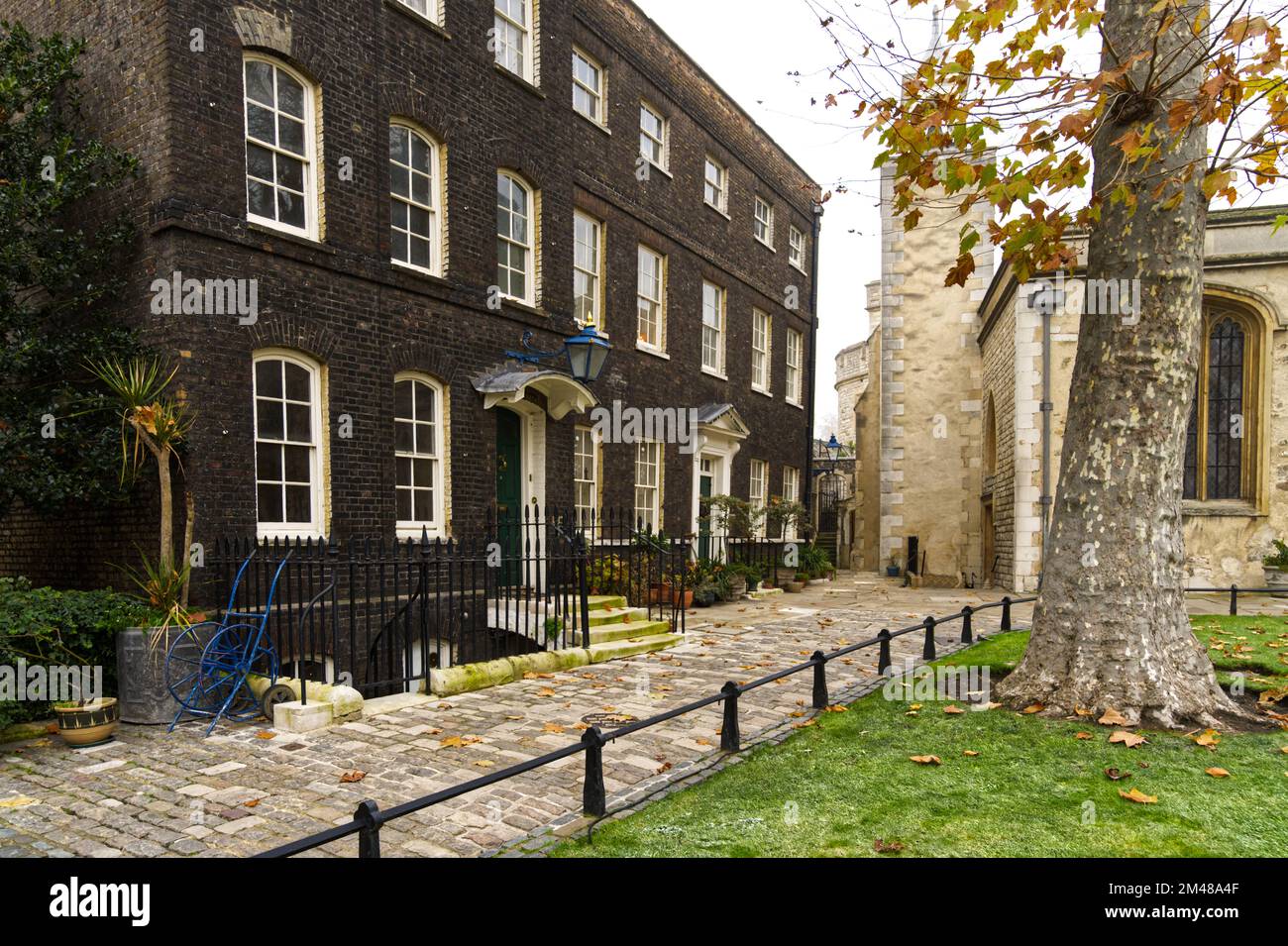Black brick building in London, England, Europe Stock Photo - Alamy