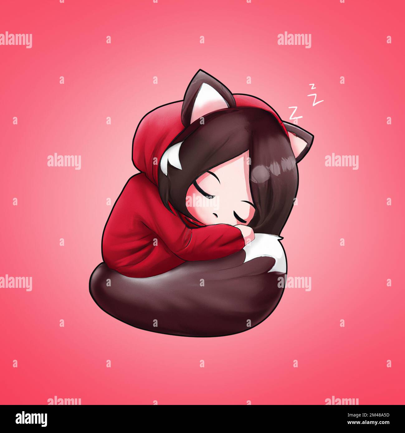 Cute Cat Anime Characters