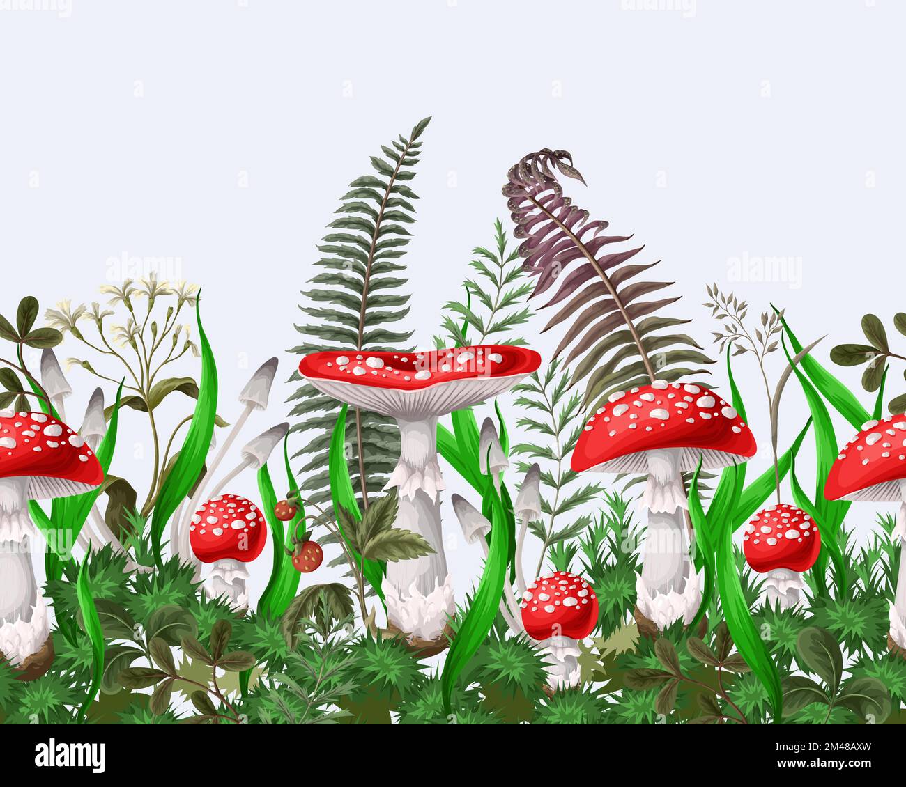 Nature wild poisonous plants Stock Vector Images - Alamy
