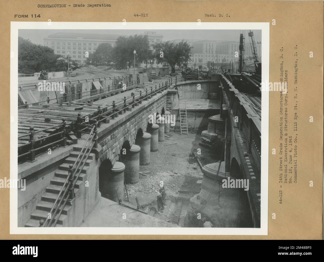 14th Street Grade Separation Structures. Original caption: 14th Street ...