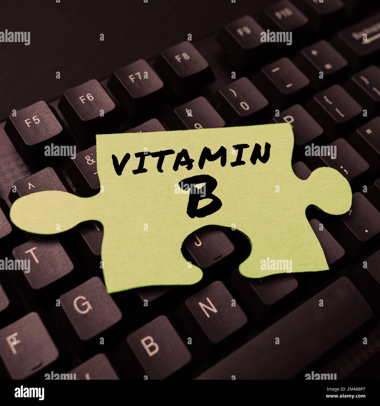 Sign displaying Vitamin B. Word for Nutrient that helps keep the body ...