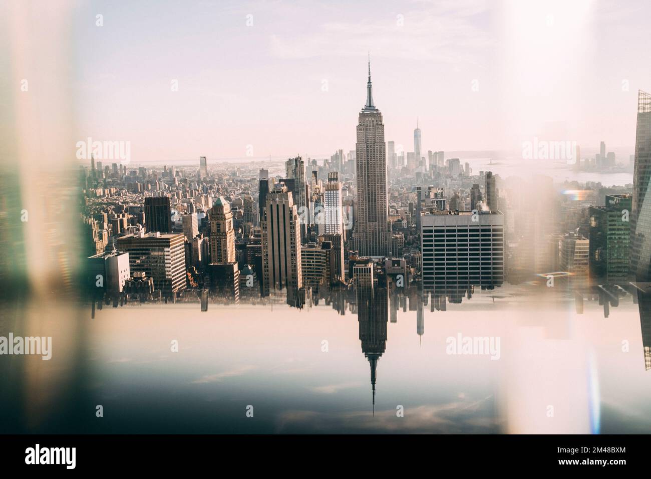 New York Manhattan, 02.10 - 10.10.22: Aussichtsplattform Rocke Feller ...