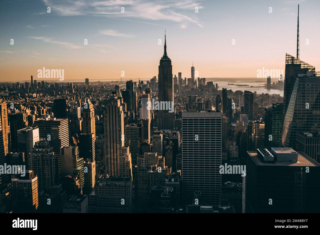 Aussichtsplattform rockefeller center hi-res stock photography and ...