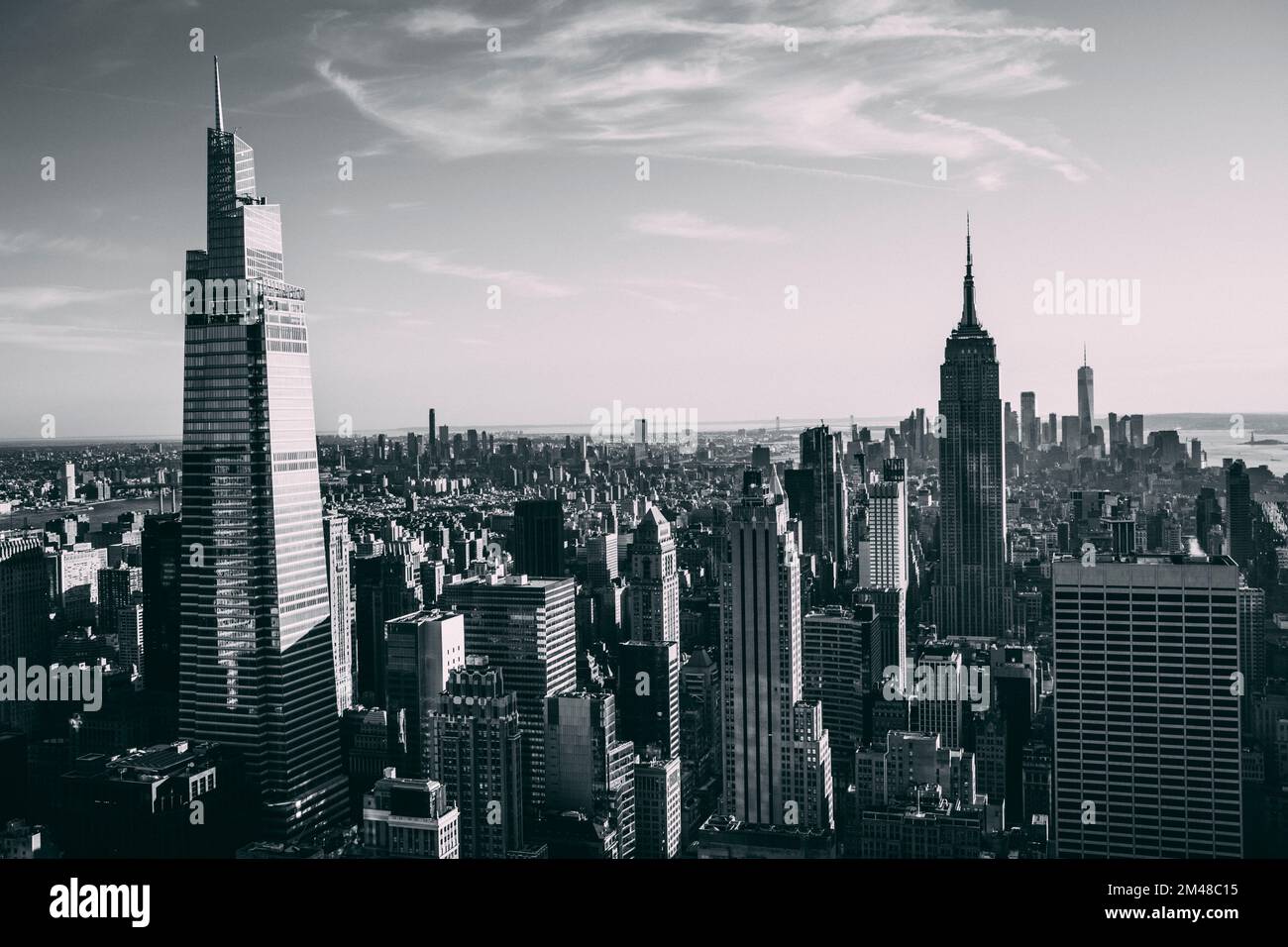 New York Manhattan, 02.10 - 10.10.22: Aussichtsplattform Rocke Feller ...