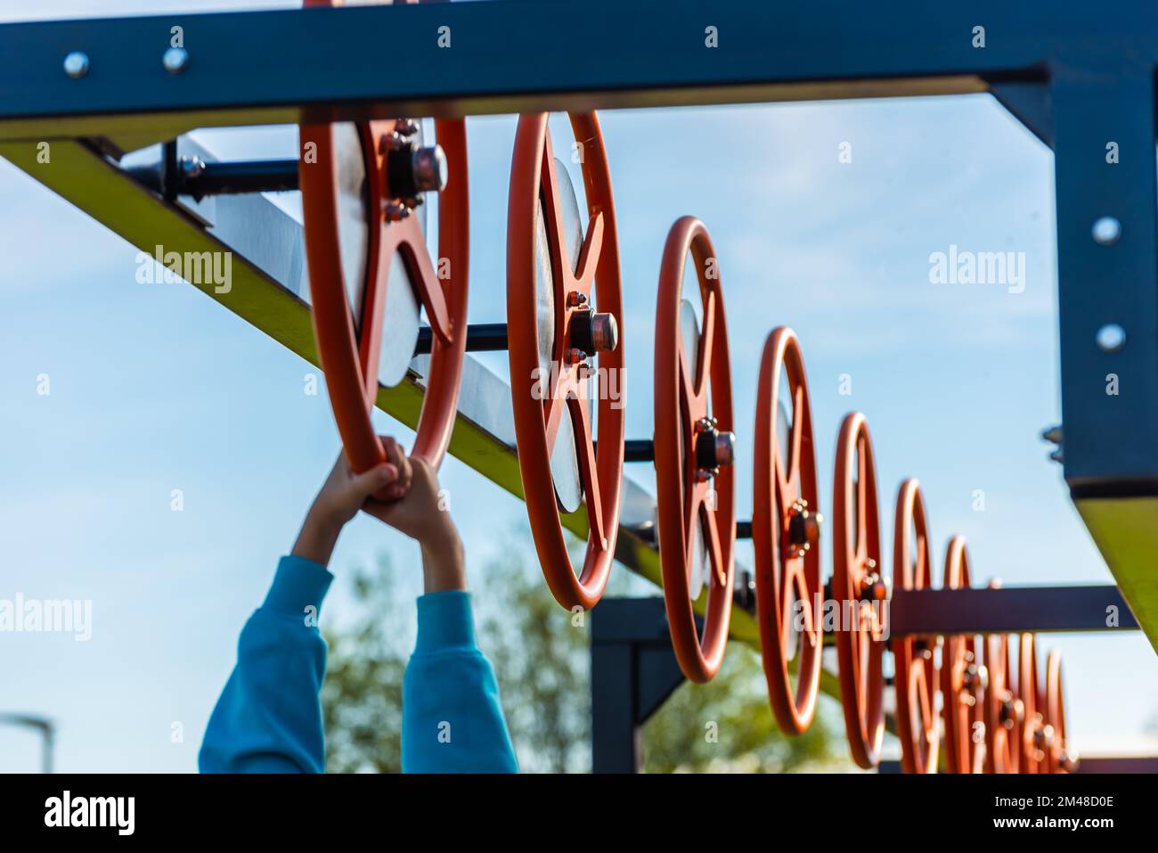 Part of an obstacle course Stock Photo - Alamy