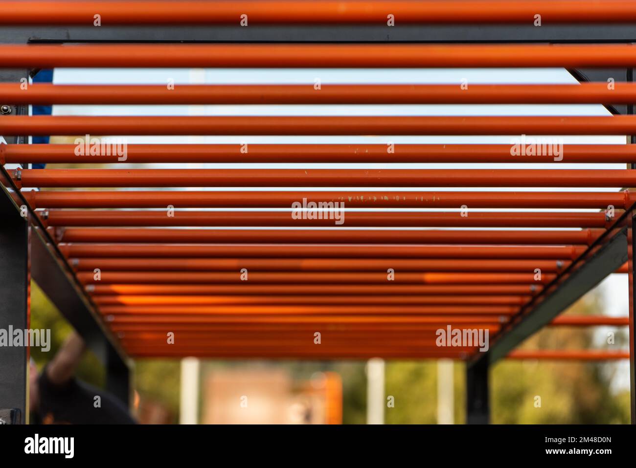 Part of an obstacle course Stock Photo - Alamy