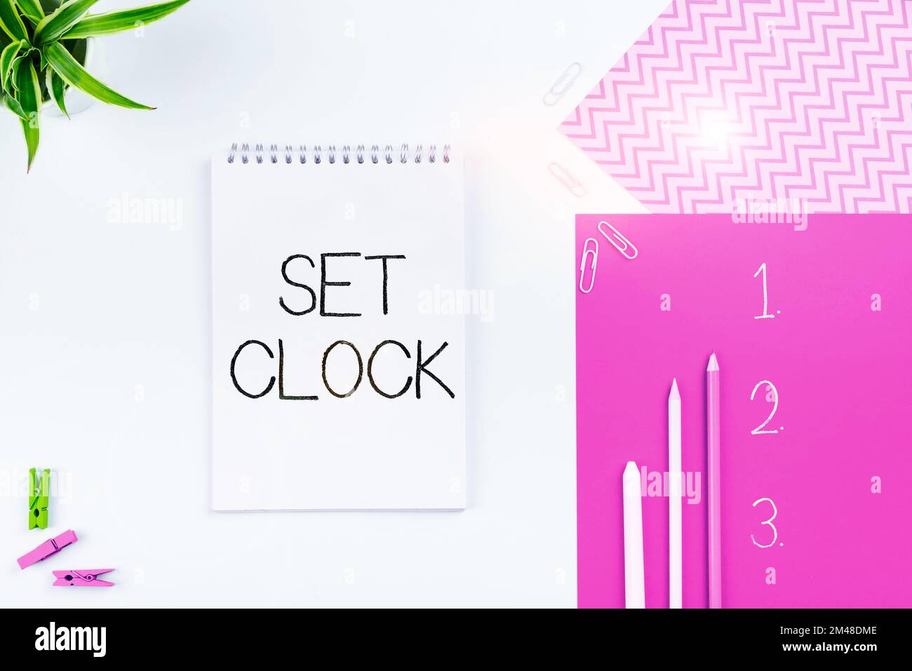 Handwriting text Set Clock. Business overview put it to the right time ...