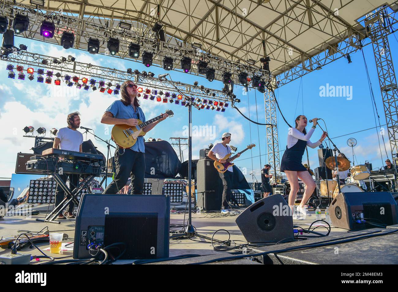 Shadow of the City - Cults in concert Stock Photo - Alamy