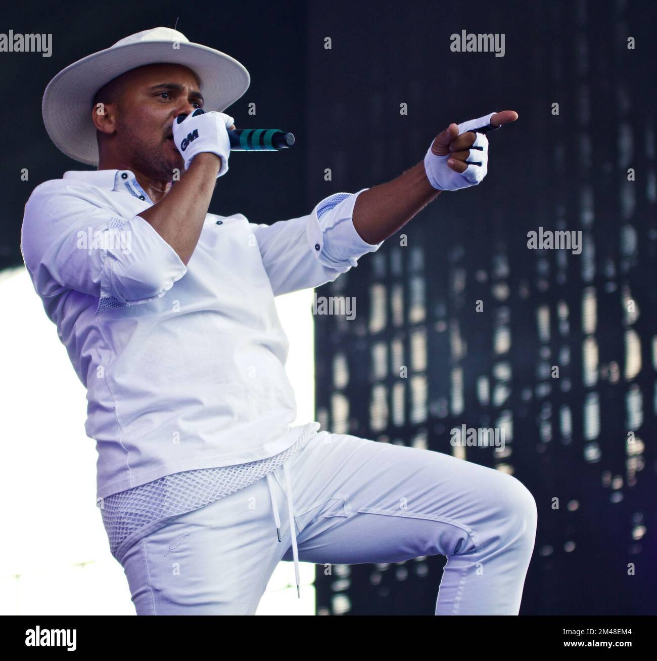 Panorama Music Festival - Major Lazer in concert Stock Photo - Alamy