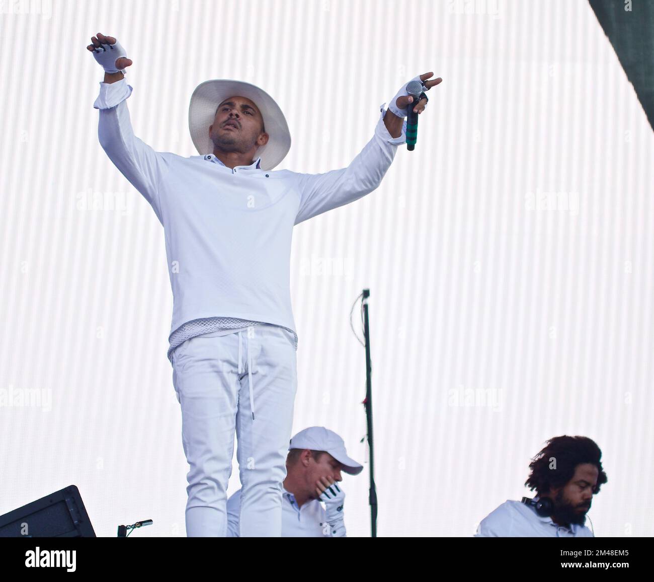 Panorama Music Festival - Major Lazer in concert Stock Photo - Alamy