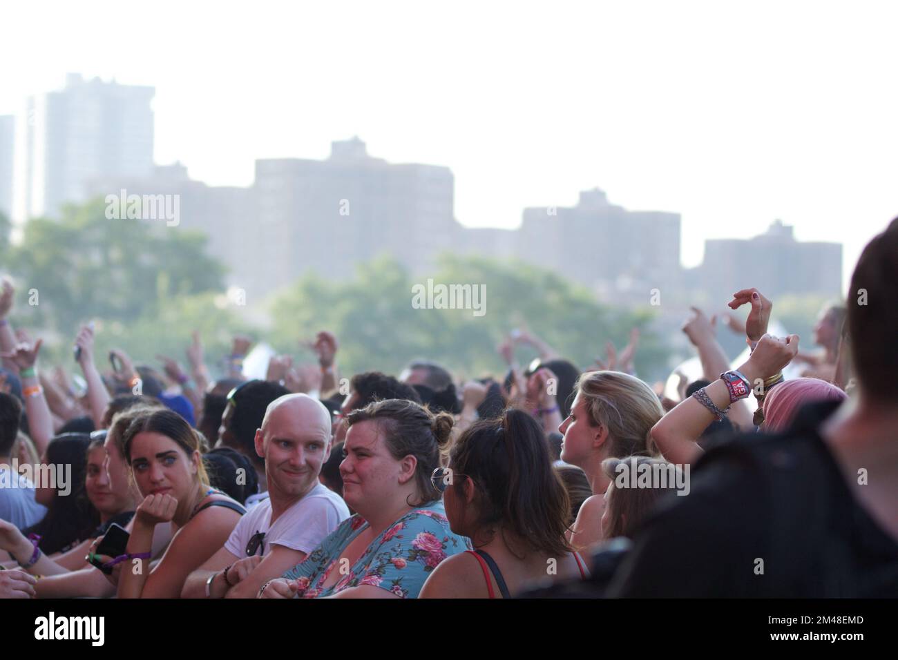 Panorama Music Festival - Crowd Fashion Stock Photo - Alamy