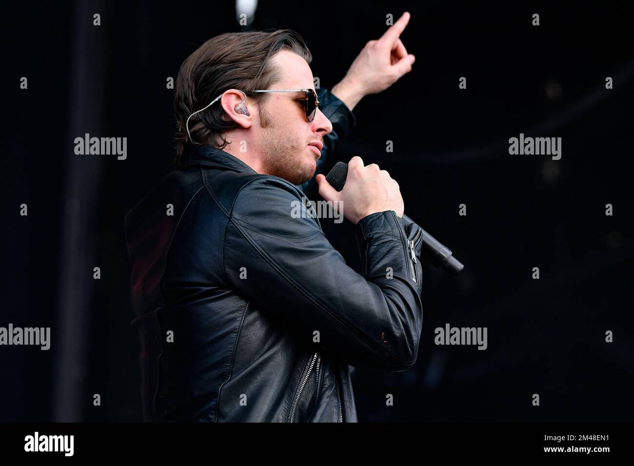 Mark foster of foster the people band hi-res stock photography and ...