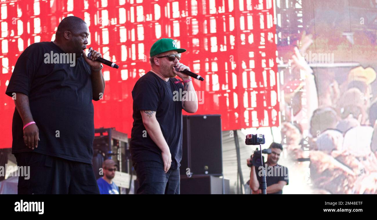 Panorama Music Festival - Run The Jewels in concert Stock Photo - Alamy