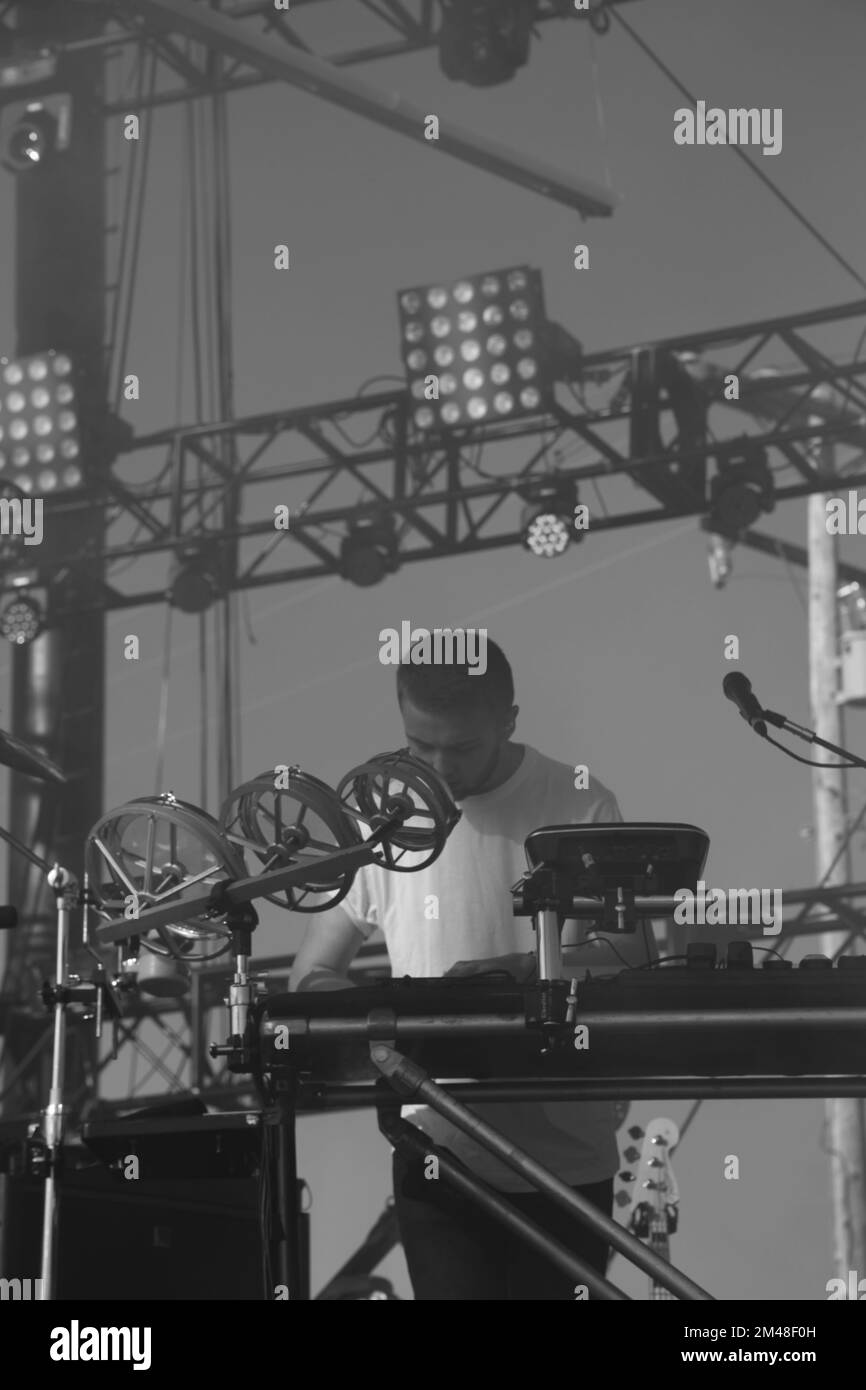 Treasure Island Music Festival - Disclosure in concert Stock Photo - Alamy