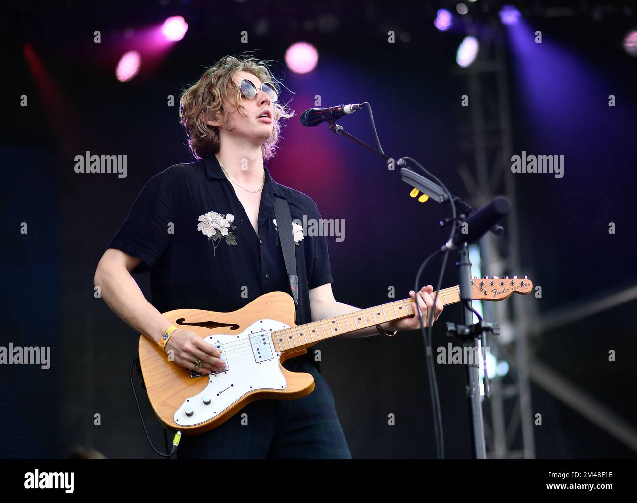 The Meadows - Circa Waves in concert Stock Photo - Alamy