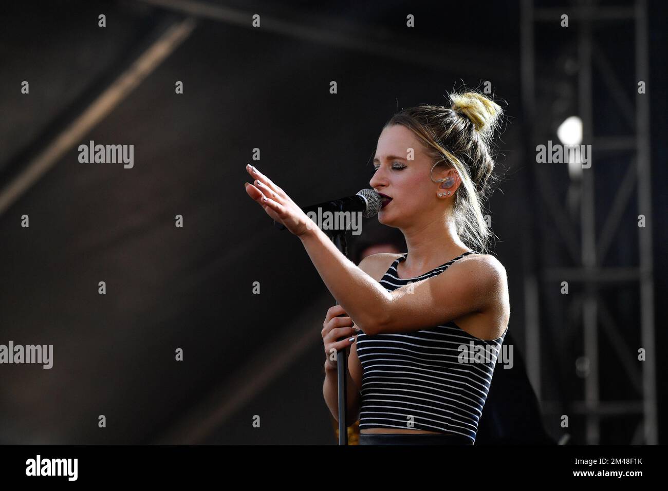 The Meadows -Marian Hill in concert Stock Photo - Alamy