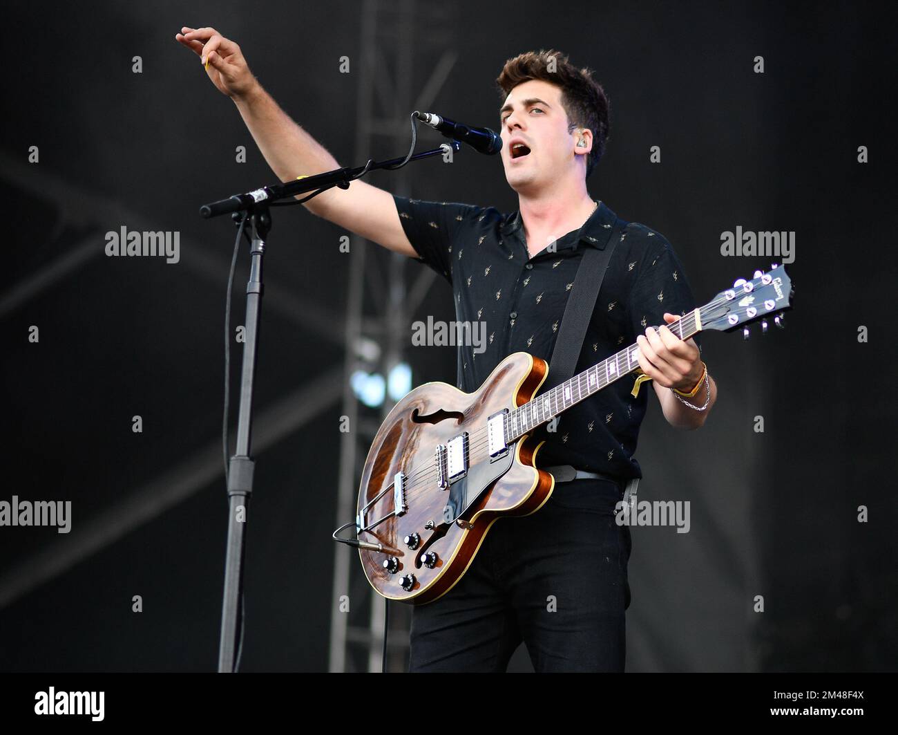 The Meadows - Circa Waves in concert Stock Photo - Alamy