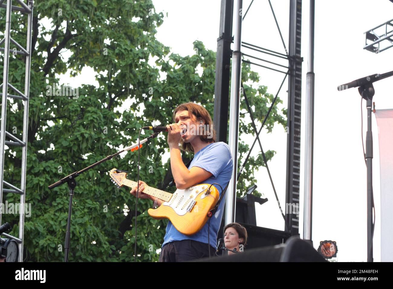 Pitchfork Music Festival - Dirty Projectors in concert Stock Photo - Alamy