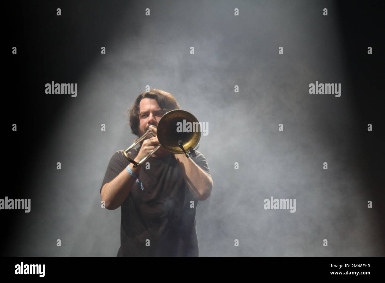 Panorama Music Festival - Odesza in concert Stock Photo - Alamy