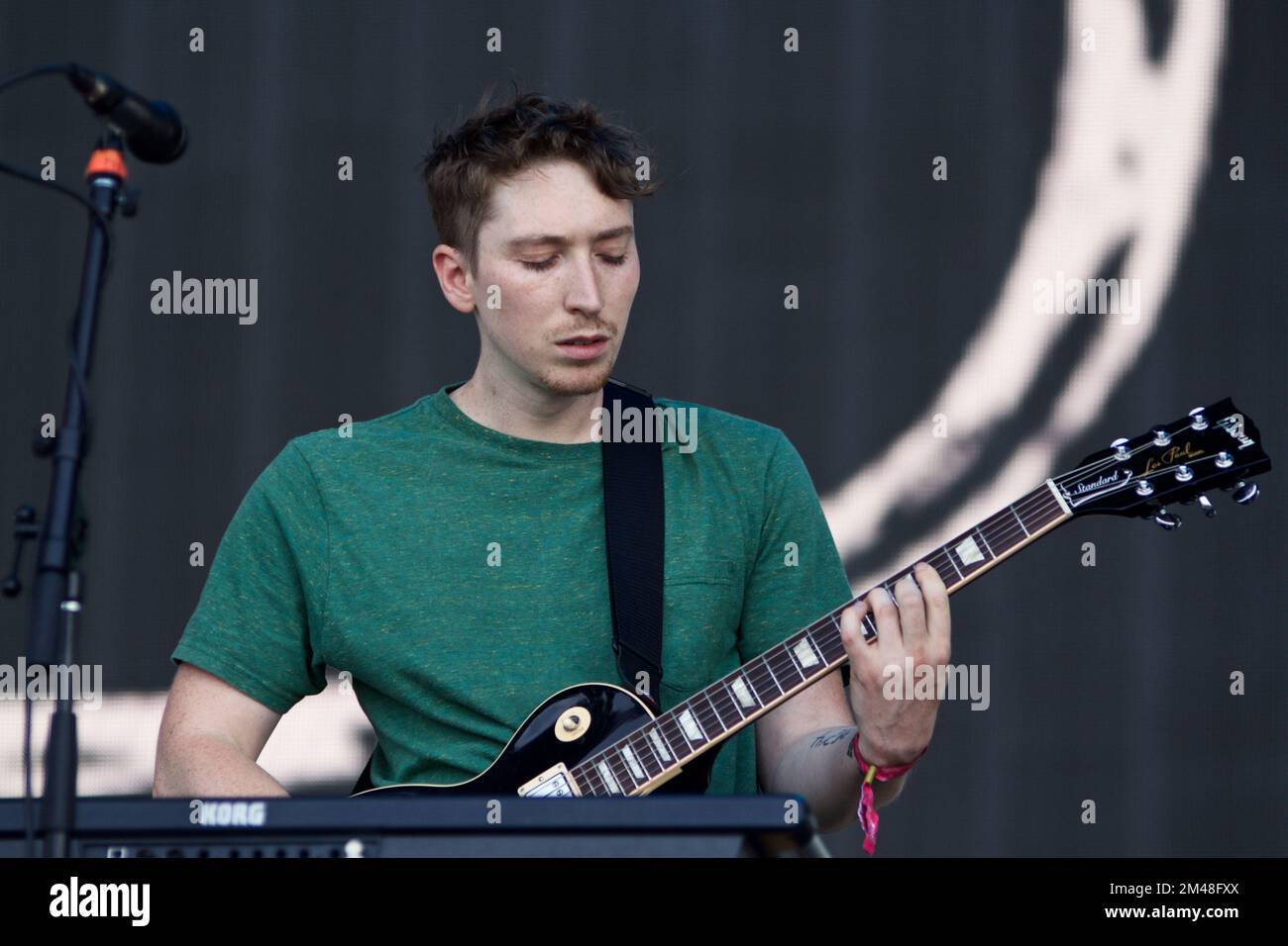 Panorama Music Festival - The Front Bottoms in concert Stock Photo - Alamy