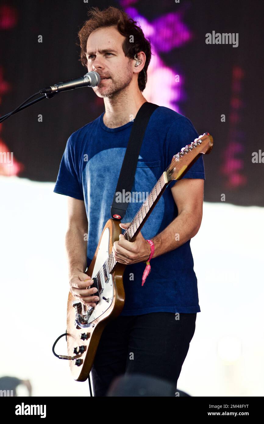 Panorama Music Festival - The National in concert Stock Photo - Alamy