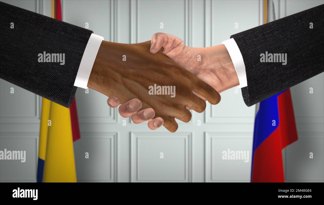 Russia chad flag hi-res stock photography and images - Alamy