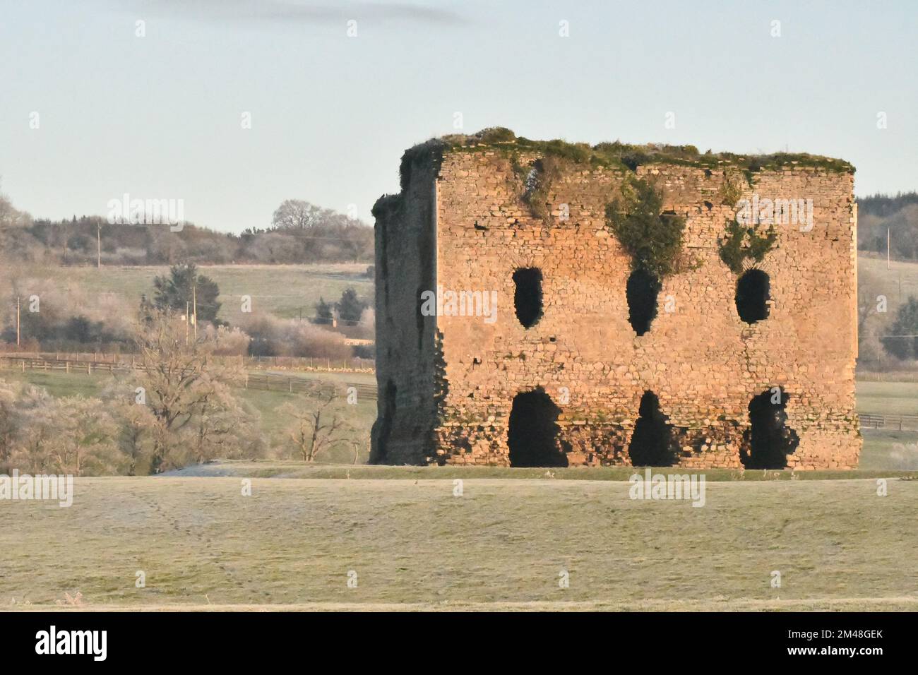 Ruins of Grennan Castle, Thomastown, Co. Kilkenny, Ireland Stock Photo ...