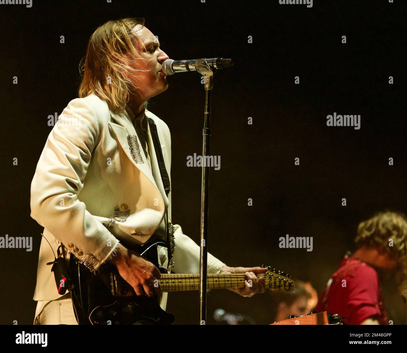 Panorama Music Festival - Arcade Fire in concert Stock Photo - Alamy
