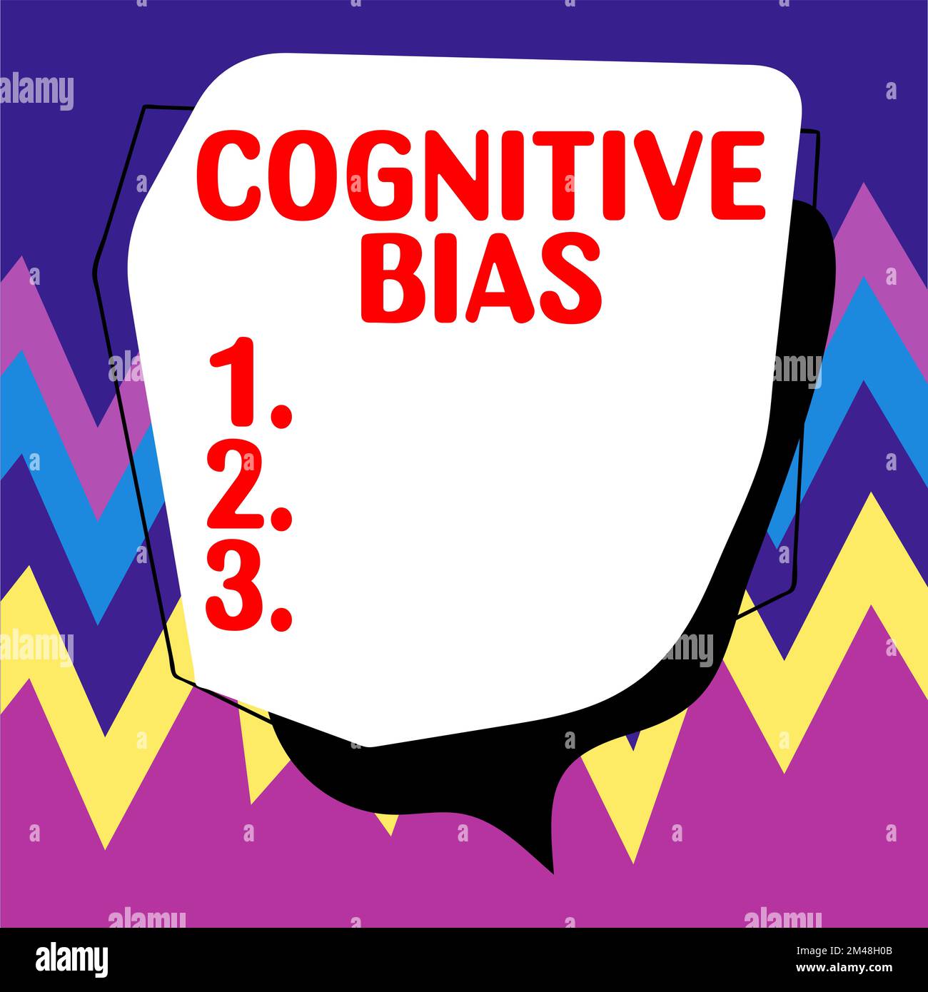 Handwriting text Cognitive Bias. Word Written on Psychological ... Handwriting text Cognitive Bias. Word Written on Psychological ...
