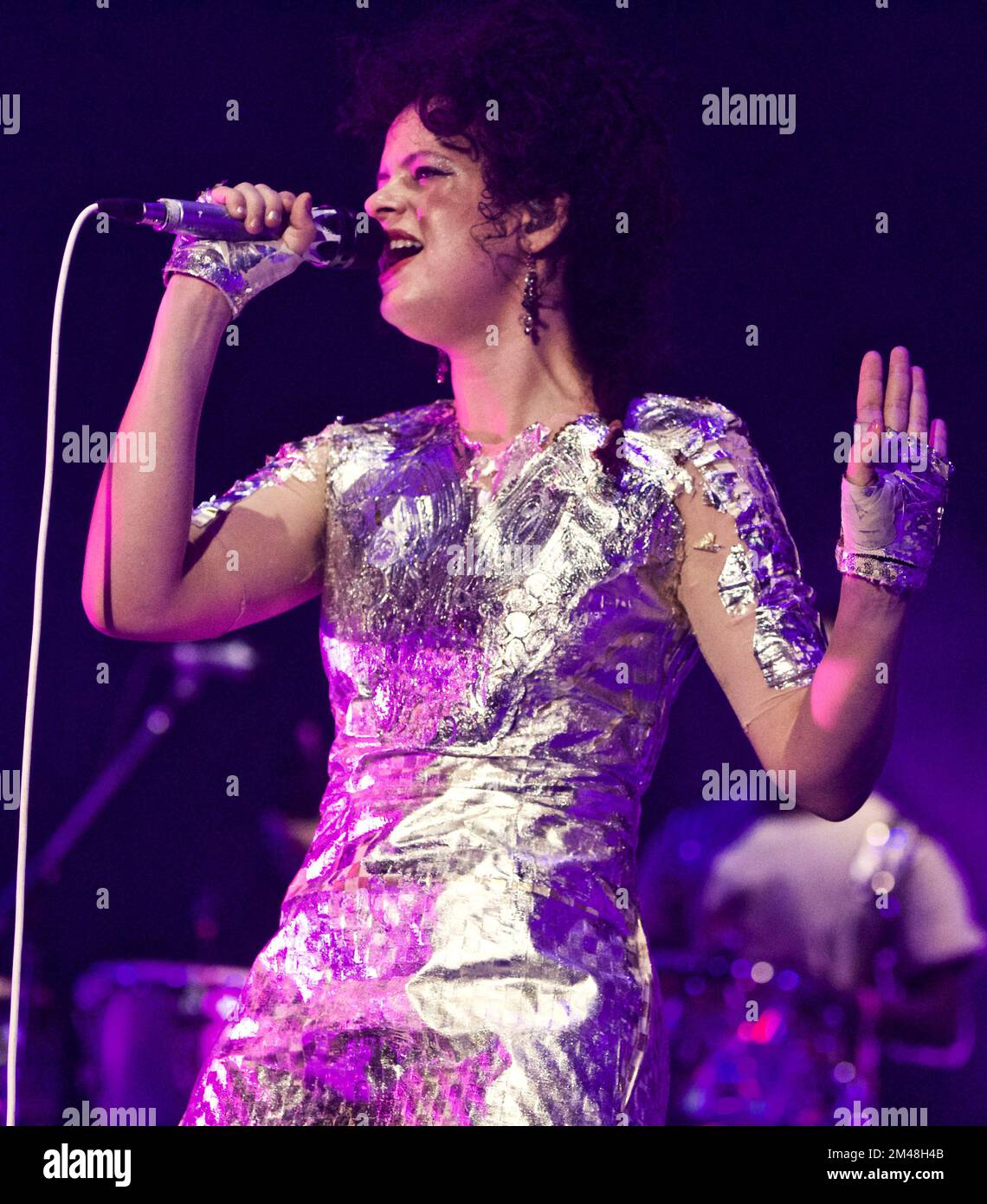 Panorama Music Festival - Arcade Fire in concert Stock Photo - Alamy