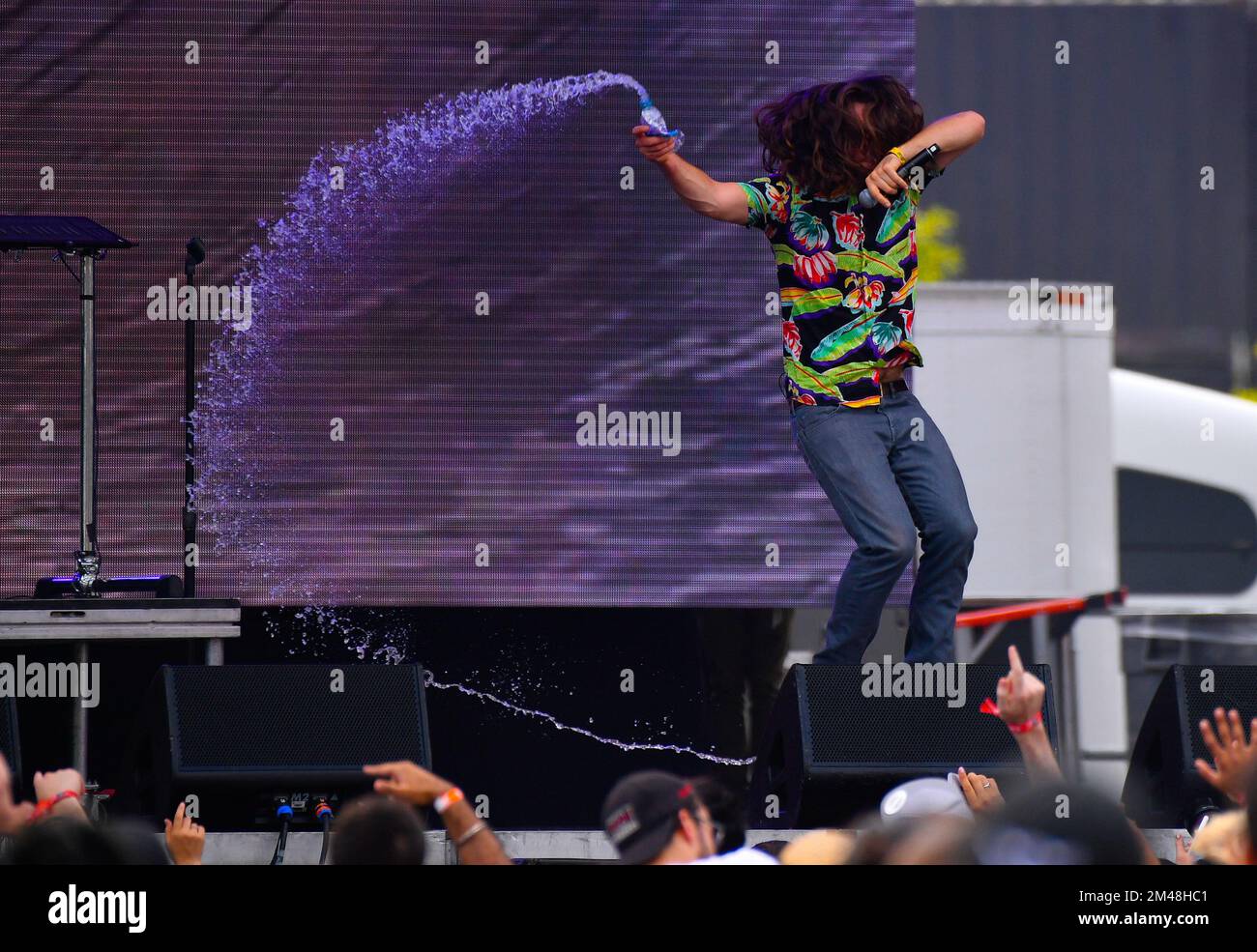 The Meadows - Big Wild in concert Stock Photo - Alamy