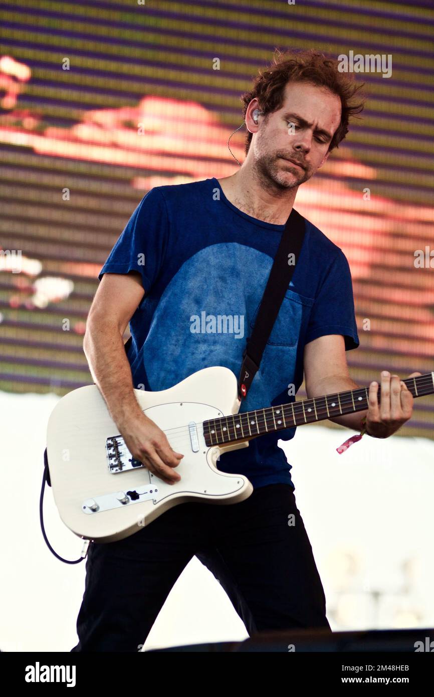 Panorama Music Festival - The National in concert Stock Photo - Alamy
