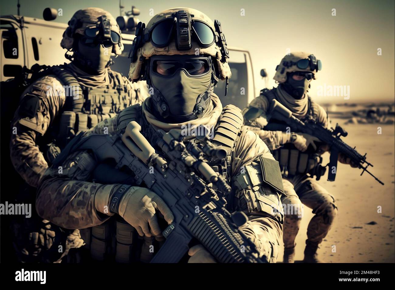 Soldiers in full gear military hi-res stock photography and images - Alamy