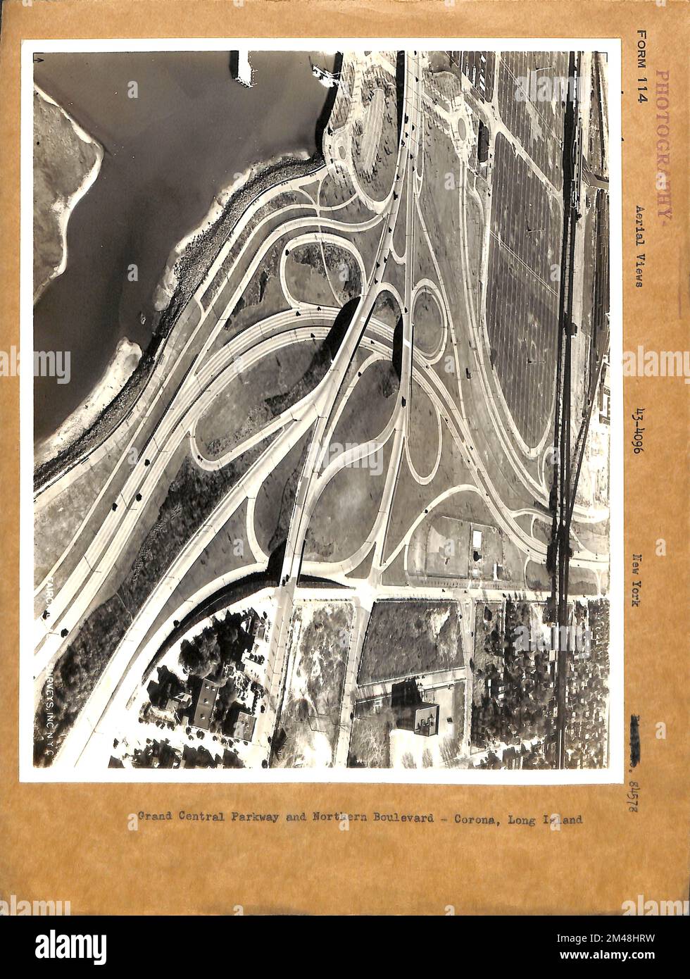 Grand Central Parkway and Northern Boulevard-Corona, Long Island. State ...