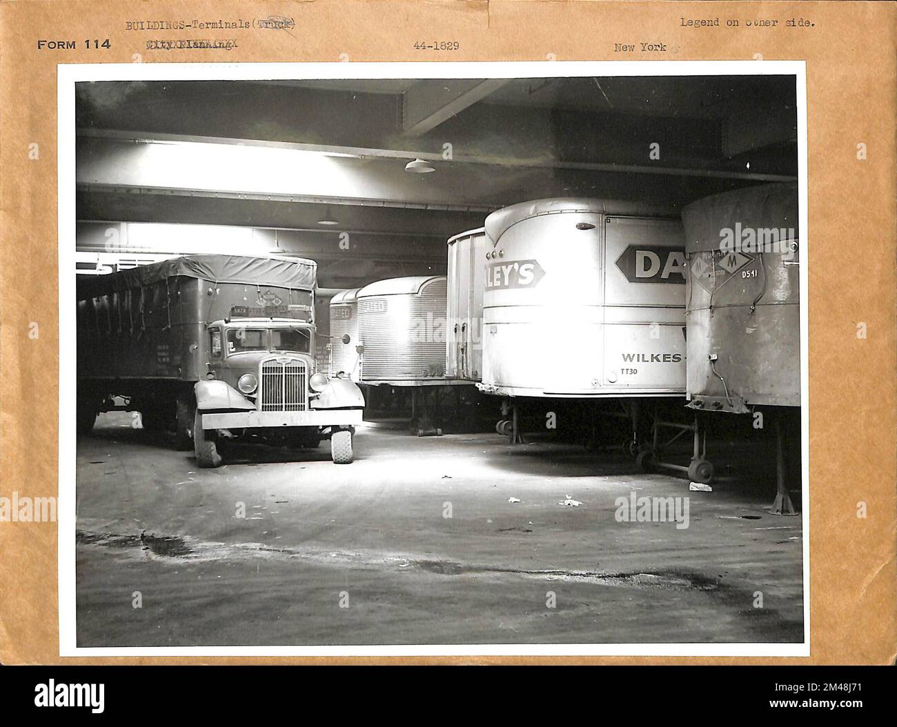 Associated Transport Company Trucking Terminal on 23rd Street. Original ...