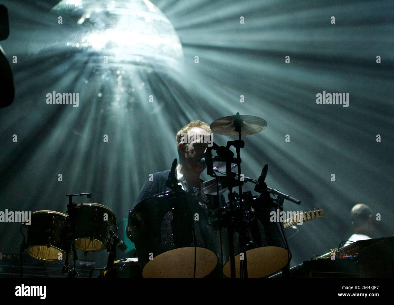 Panorama Music Festival - LCD Sound System in concert Stock Photo - Alamy
