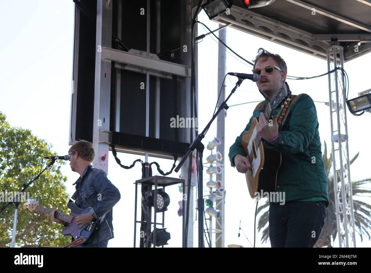 Treasure Island Music Festival - Cayucas in concert Stock Photo - Alamy