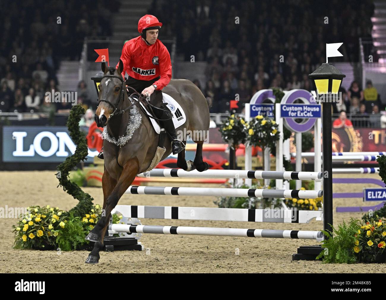 Royal Victoria Dock, United Kingdom. 19th Dec, 2022. London ...